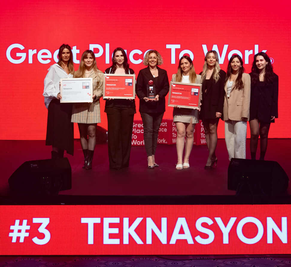 We are among the top 3 Best Workplaces™️ in Turkey! - Teknasyon